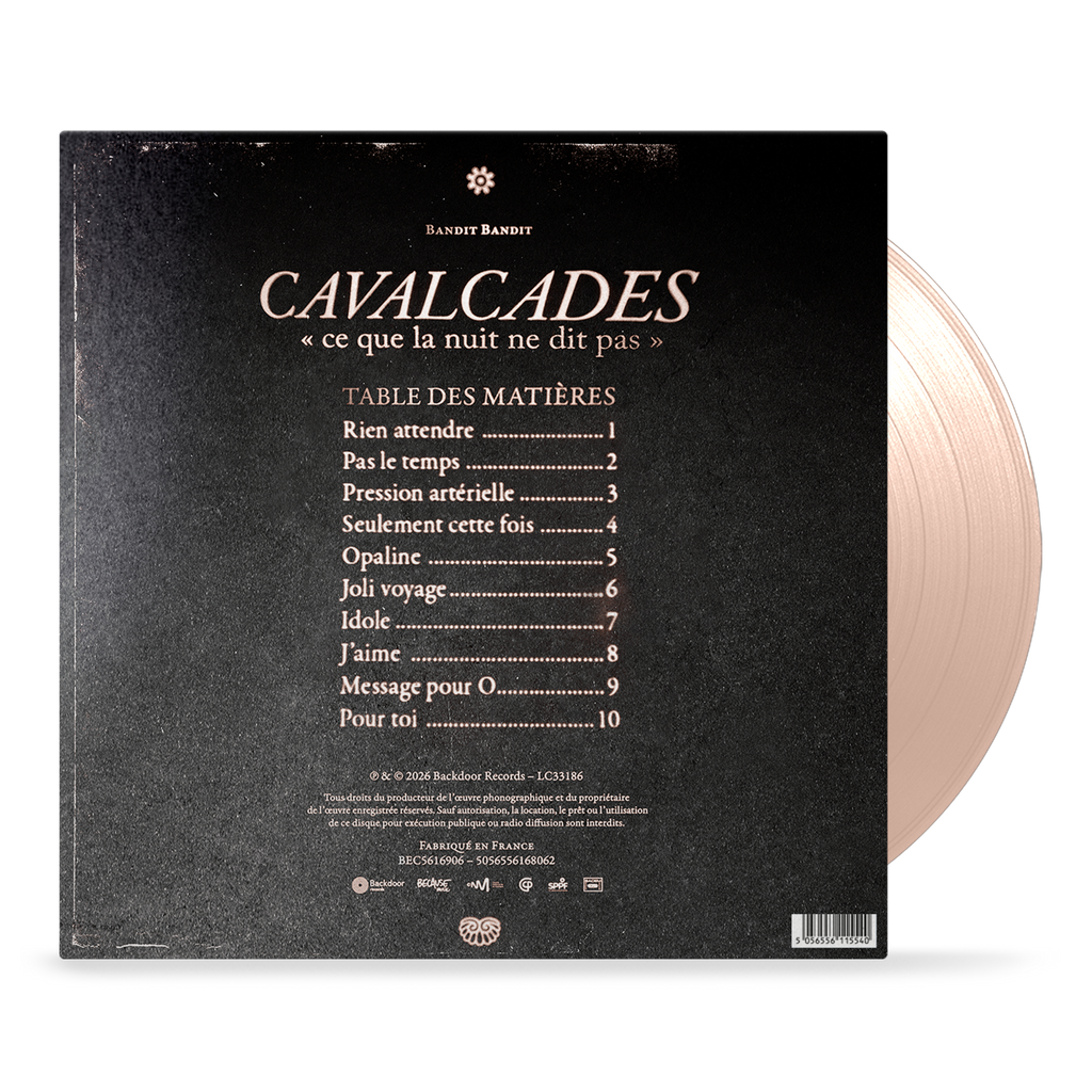 Bandit Bandit - Cavalcades “ce que la nuit ne dit pas” – Miniwax